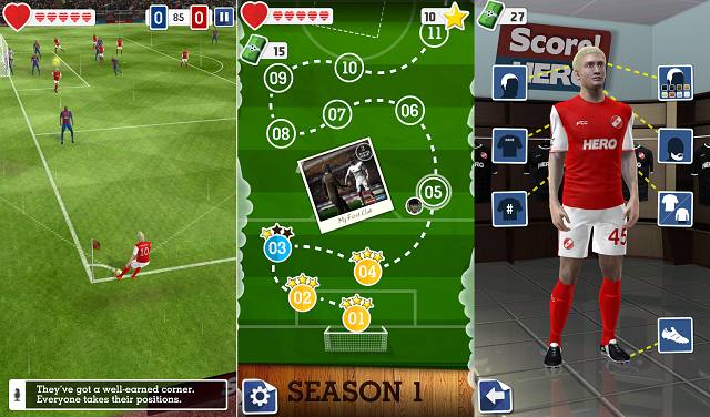 Score! Hero: Ένα game ποδοσφαίρου... διαφορετικό! - allaboutandroid.gr